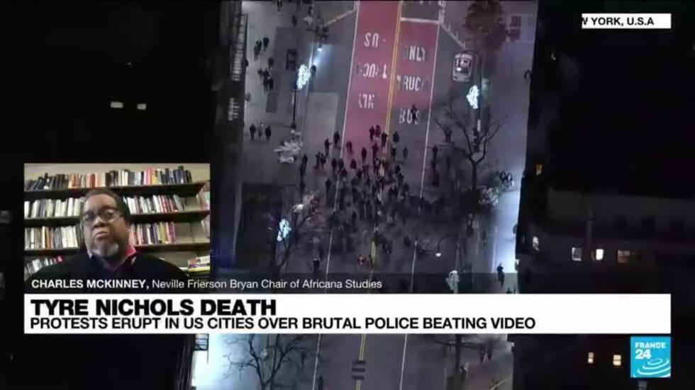 Graphic video released of US police officers beating Black motorist ...