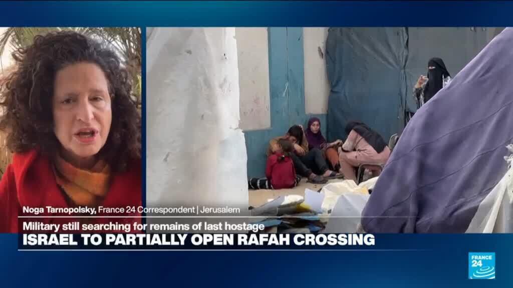 Gaza: Uncertainty surrounds Rafah crossing reopening - France 24