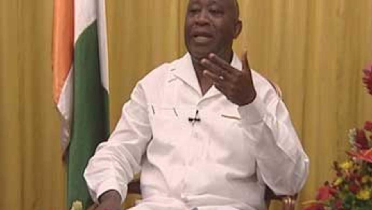 President Laurent Gbagbo urges patience for peaceful vote