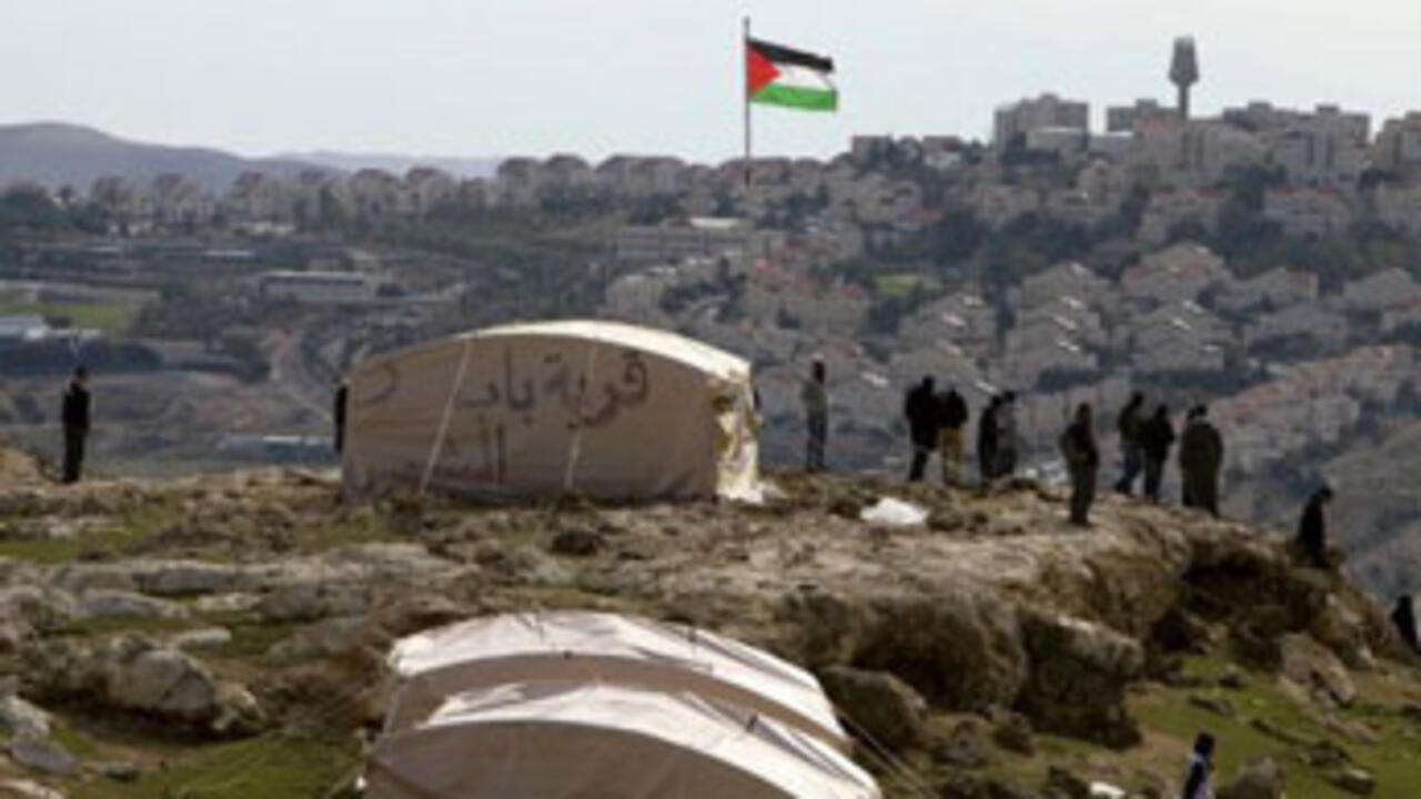 Israel evicts West Bank tent protesters