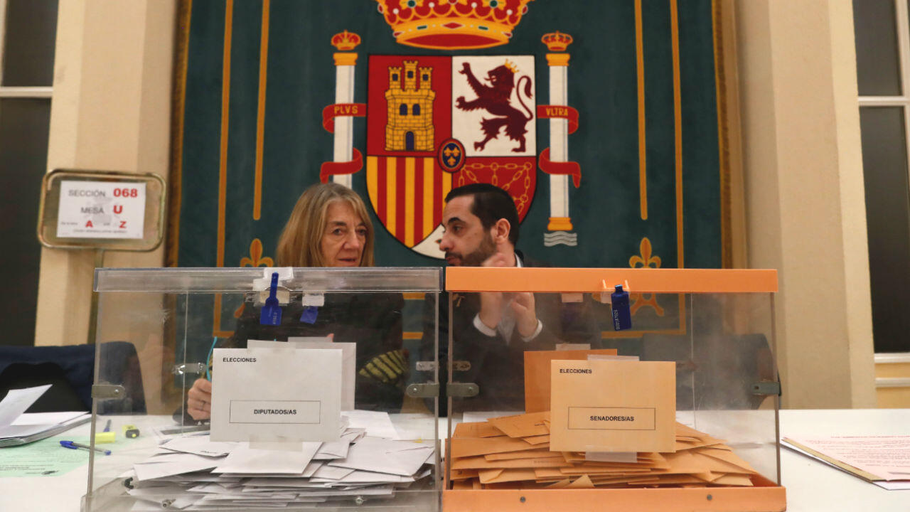 Spain votes in fourth round of legislative elections in four years