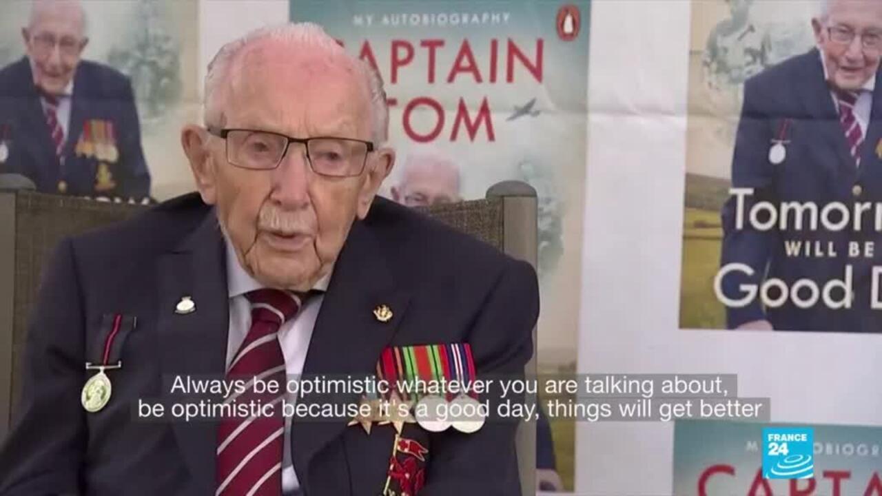 Coming to a cinema near you: the life of UK's Captain Tom - France 24
