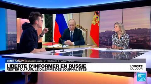 Denis Kataev, journaliste : "Il y a un besoin d'information ...