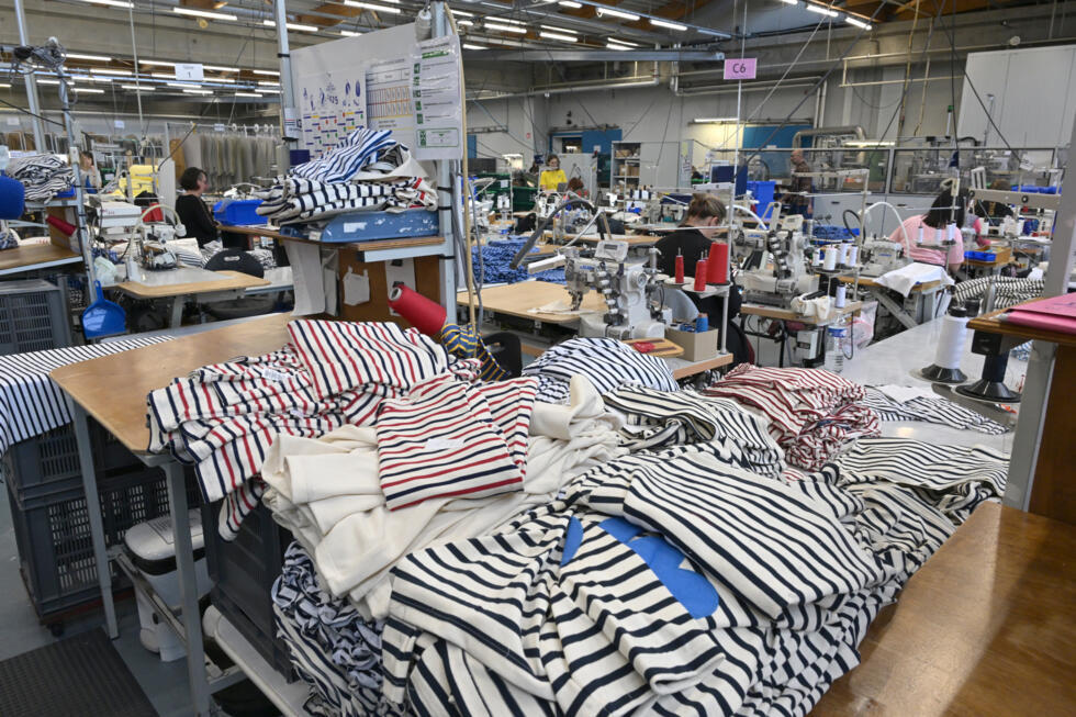 Aux ateliers Saint-James, le flou sur les droits de douane américains ...