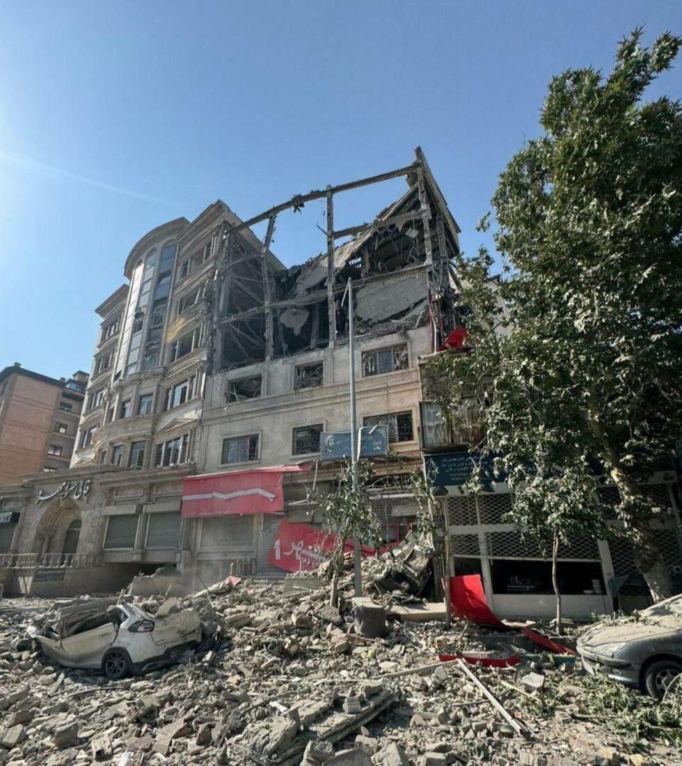 Anatomy of an air strike: Israeli strike hits busy Tehran intersection ...