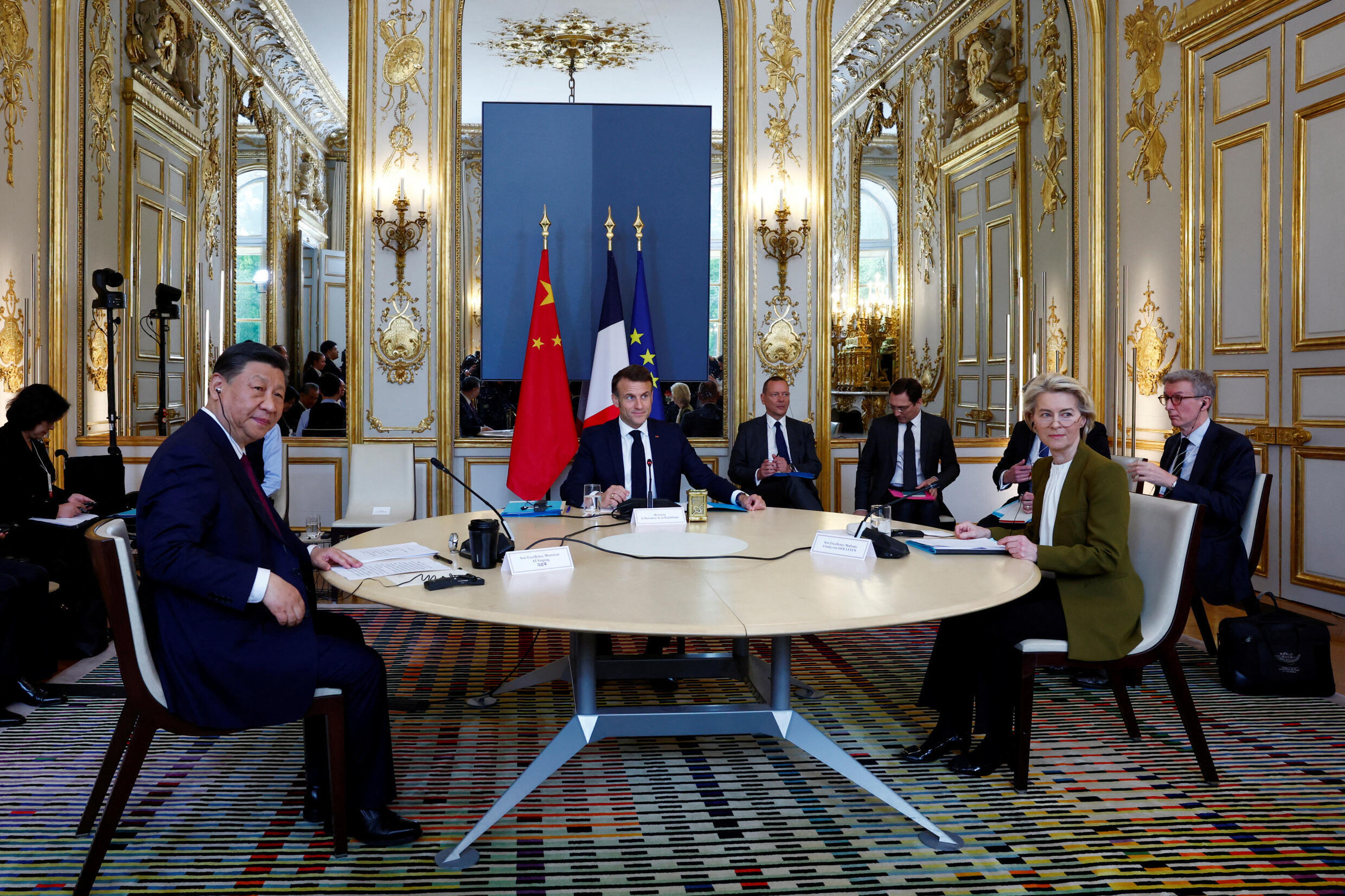 Macron, von der Leyen press China’s Xi on Ukraine, trade at Paris summit