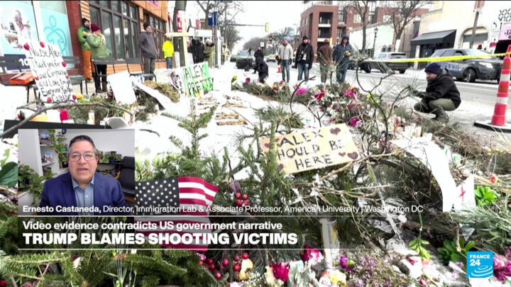 Protesters demand ICE agents leave Minneapolis over Pretti shooting ...