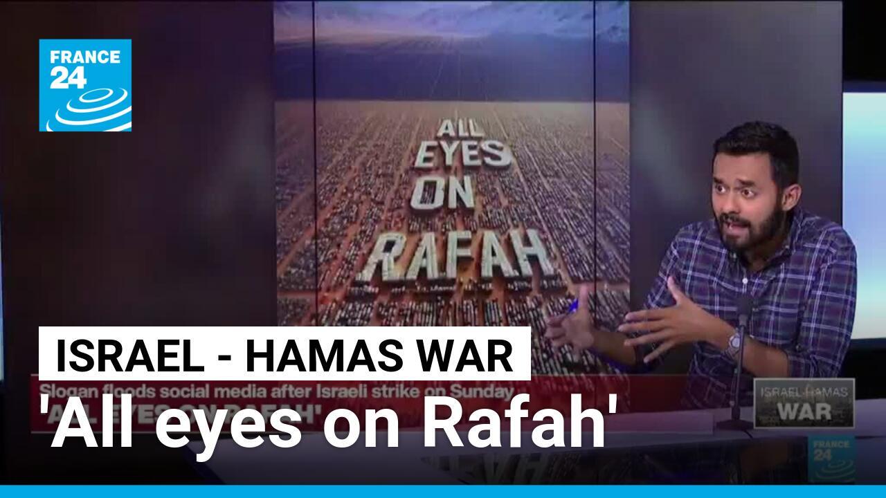'All eyes on Rafah' image floods social media - France 24