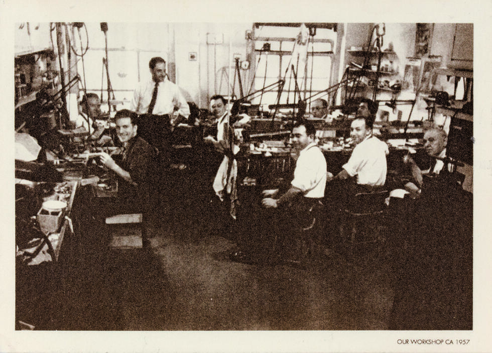 André Chervin, apprenti joaillier parisien devenu en 70 ans un maître d ...