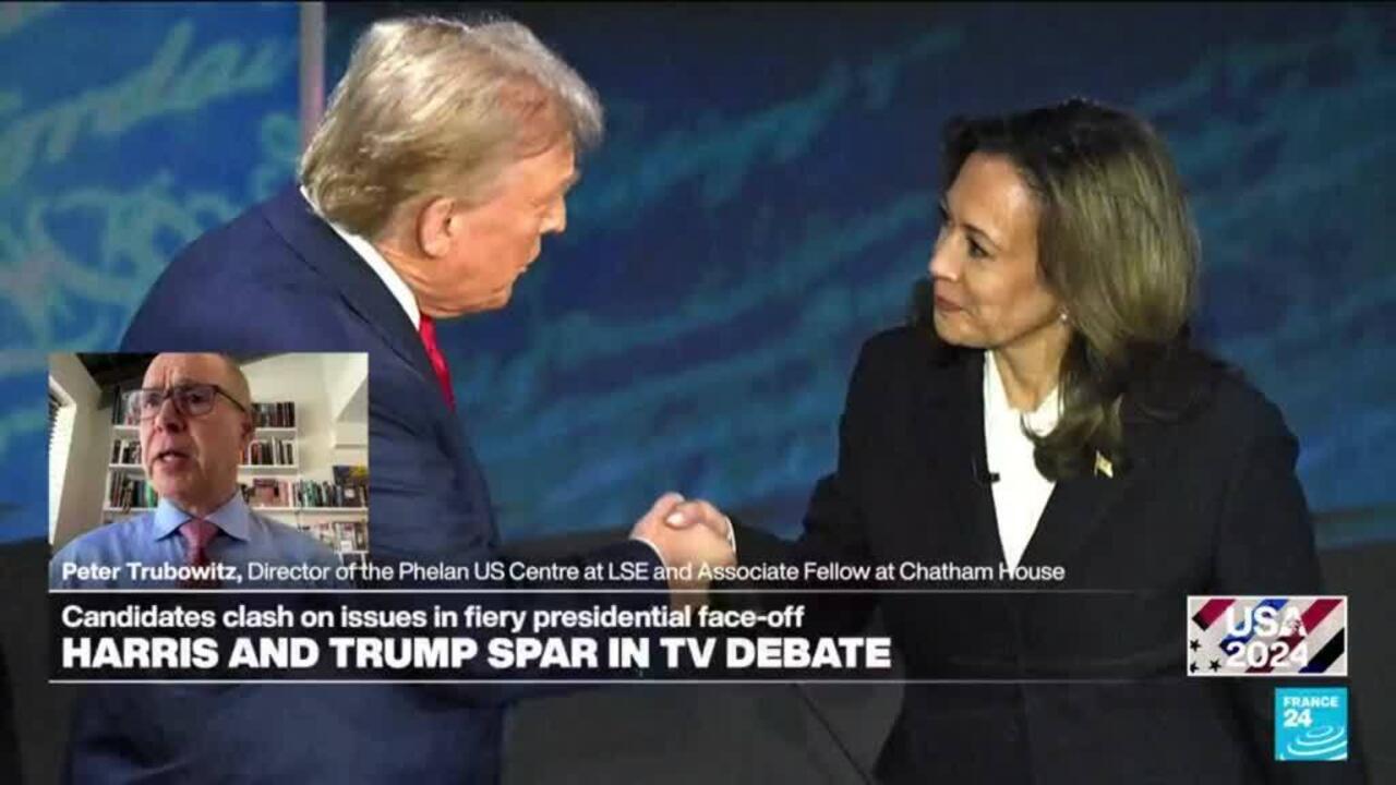 'Calm, confident' Harris' gets best of 'angry, confused' Trump, lands ...