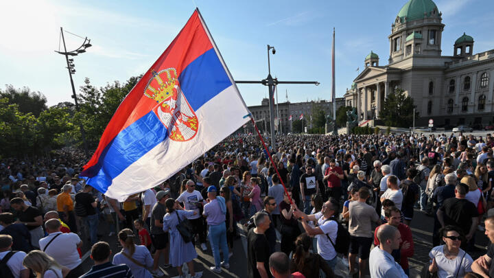 Tens of thousands in Belgrade stage fifth anti-government protest since ...
