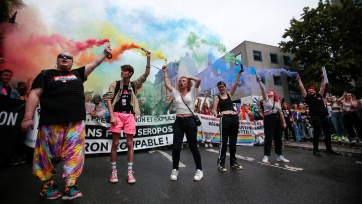 ‘Less talk, more rights’: Paris Pride clamours for change as Macron ...