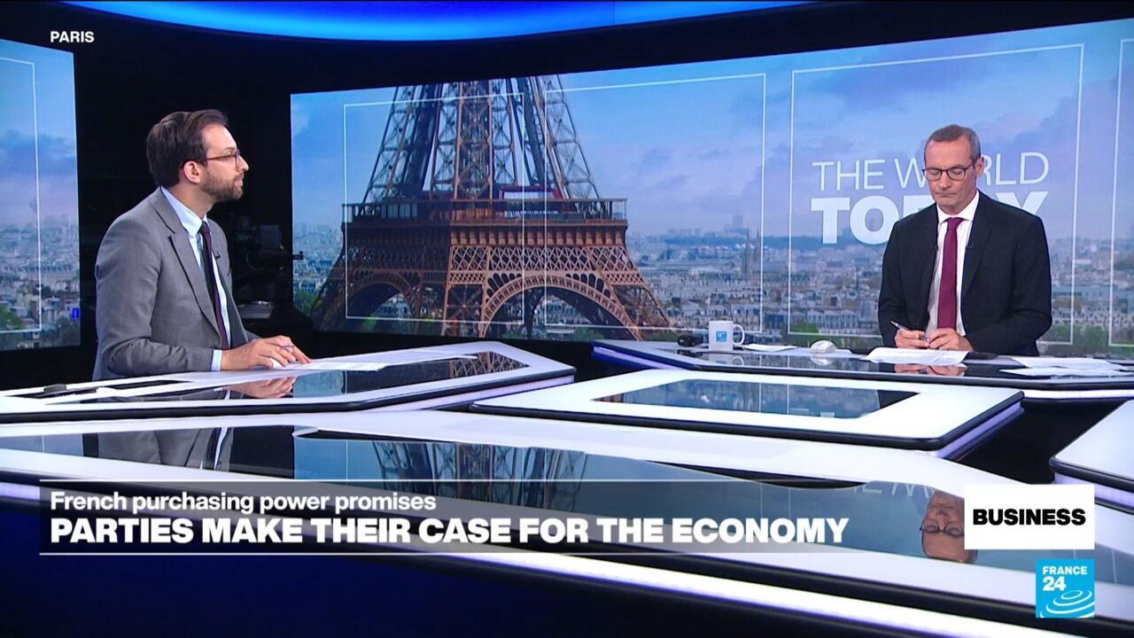 France's major parties trade barbs over economy in TV debate - Business