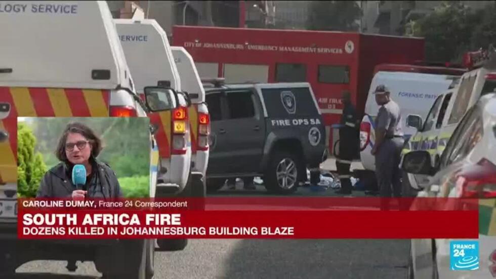 More than 70 killed in building fire in South Africa's Johannesburg