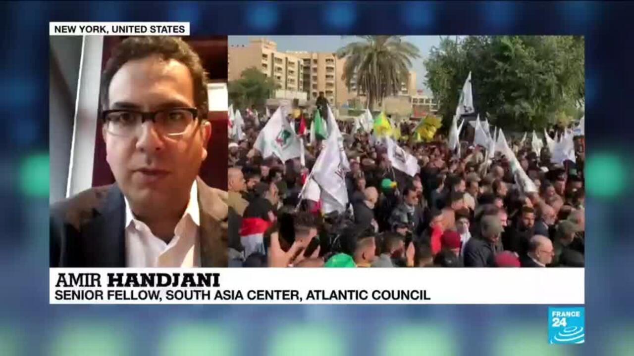 Top Iran general killed: thousands join Baghdad funeral for slain ...