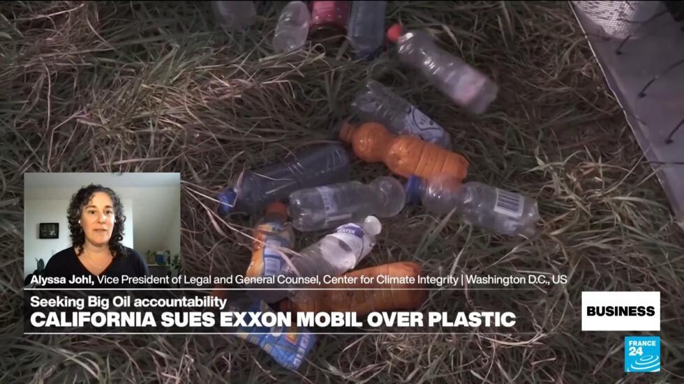 California sues ExxonMobil for misleading public on plastic recycling ...