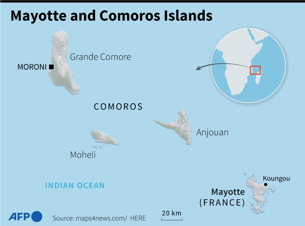 Kaweni: France's biggest shantytown in the Indian Ocean
