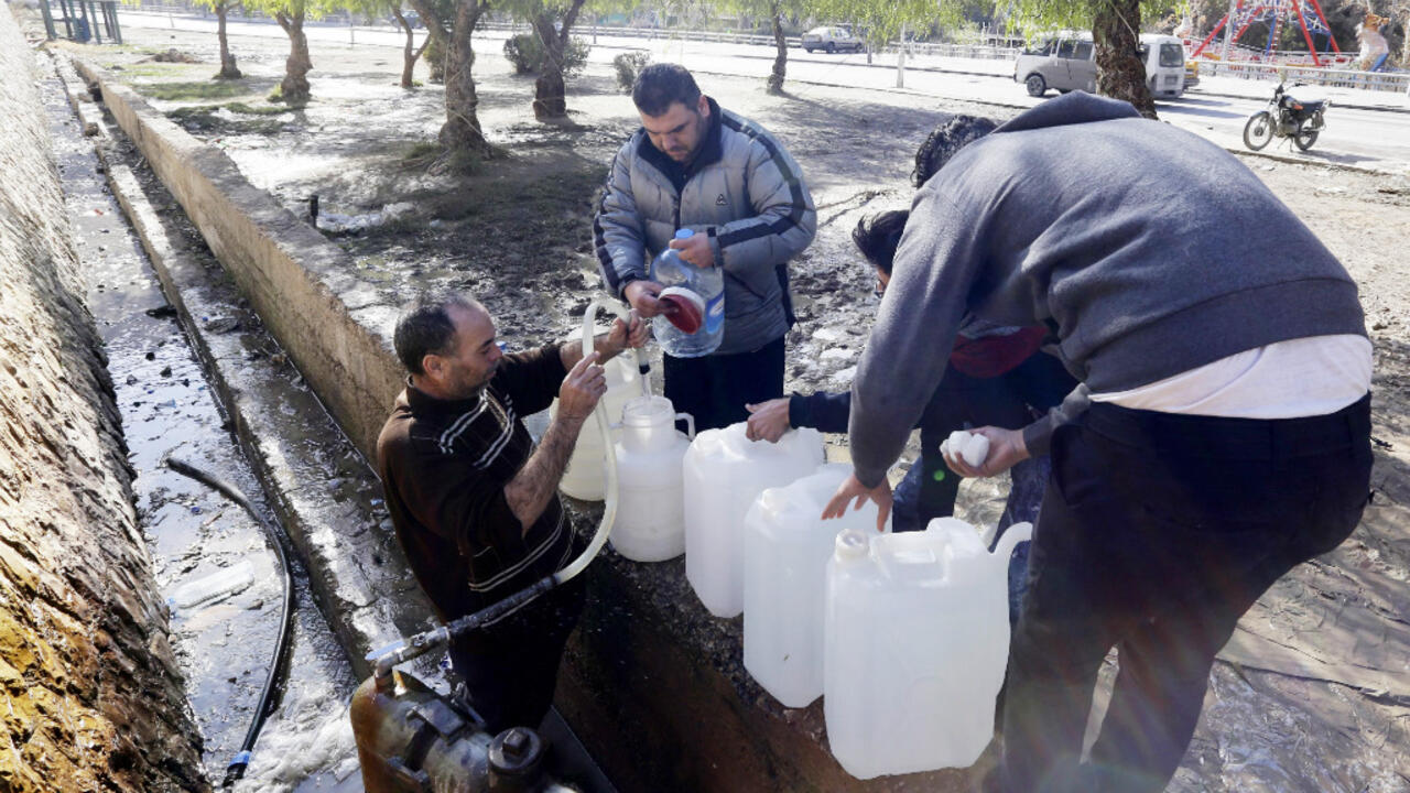 Syrian regime announces deal to restore Damascus water