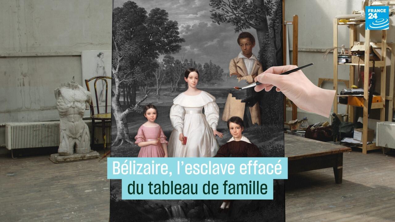Bélizaire, l’esclave effacé du tableau de famille - France 24