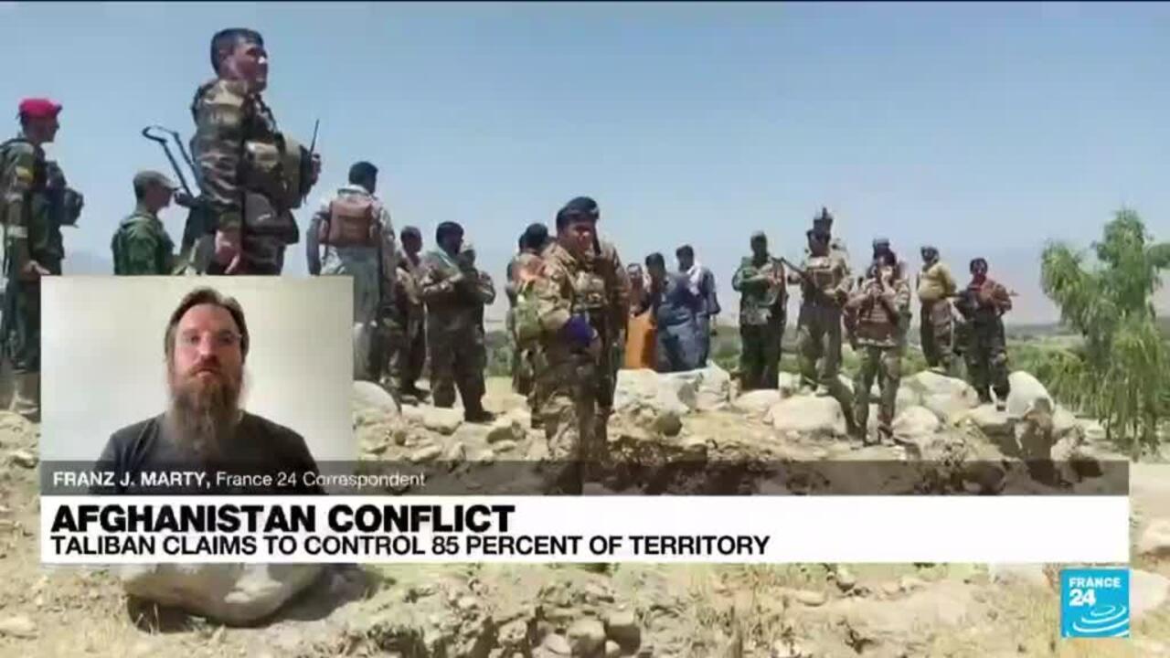 Taliban claims to control 85% of Afghanistan's territory - France 24