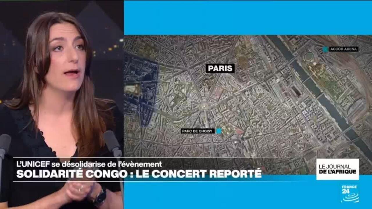 Le concert Solidarité Congo à Paris reporté après des critiques sur la date - France 24