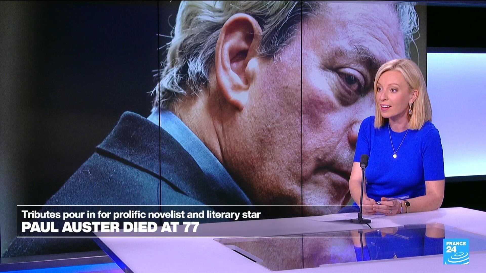 The rock star status of US writer Paul Auster in France - arts24