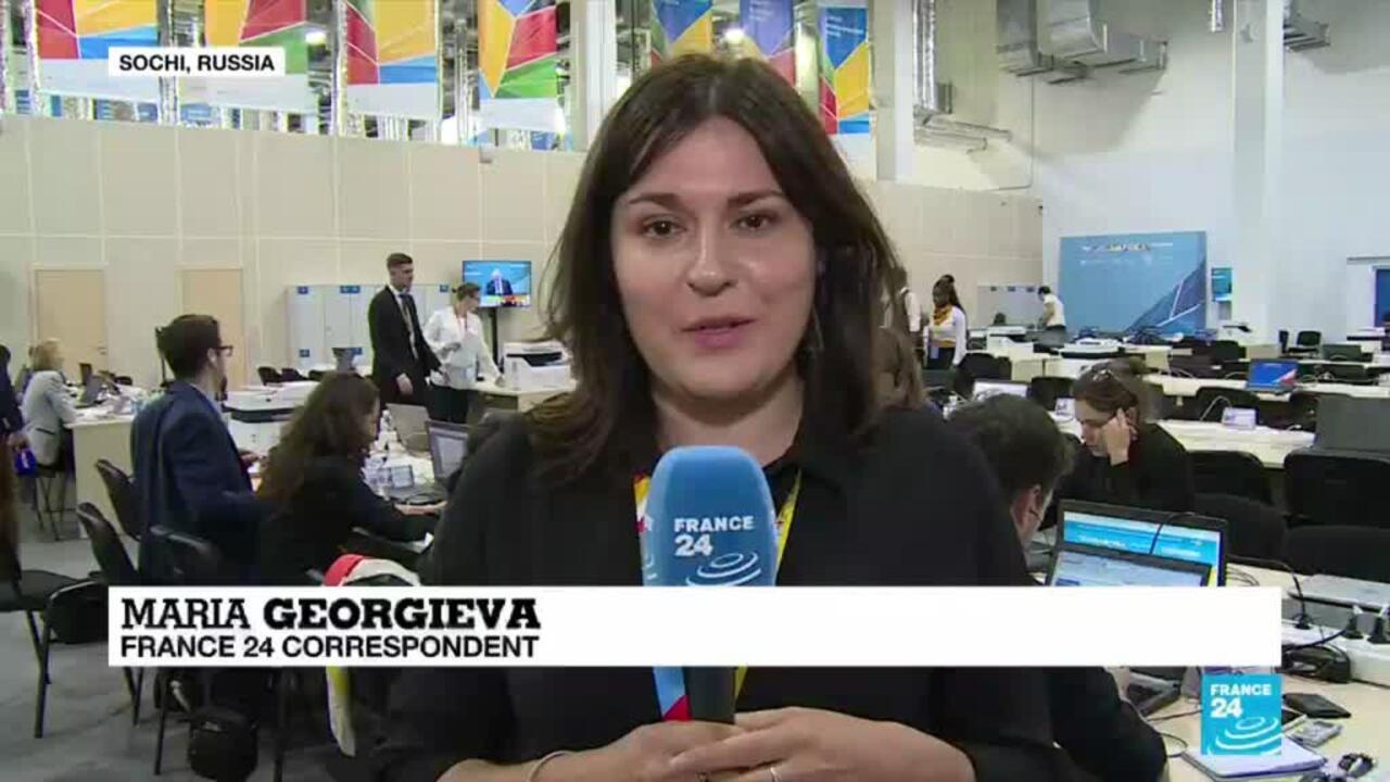 FRANCE 24's Maria Georgieva reports from the Russian-African summit in ...