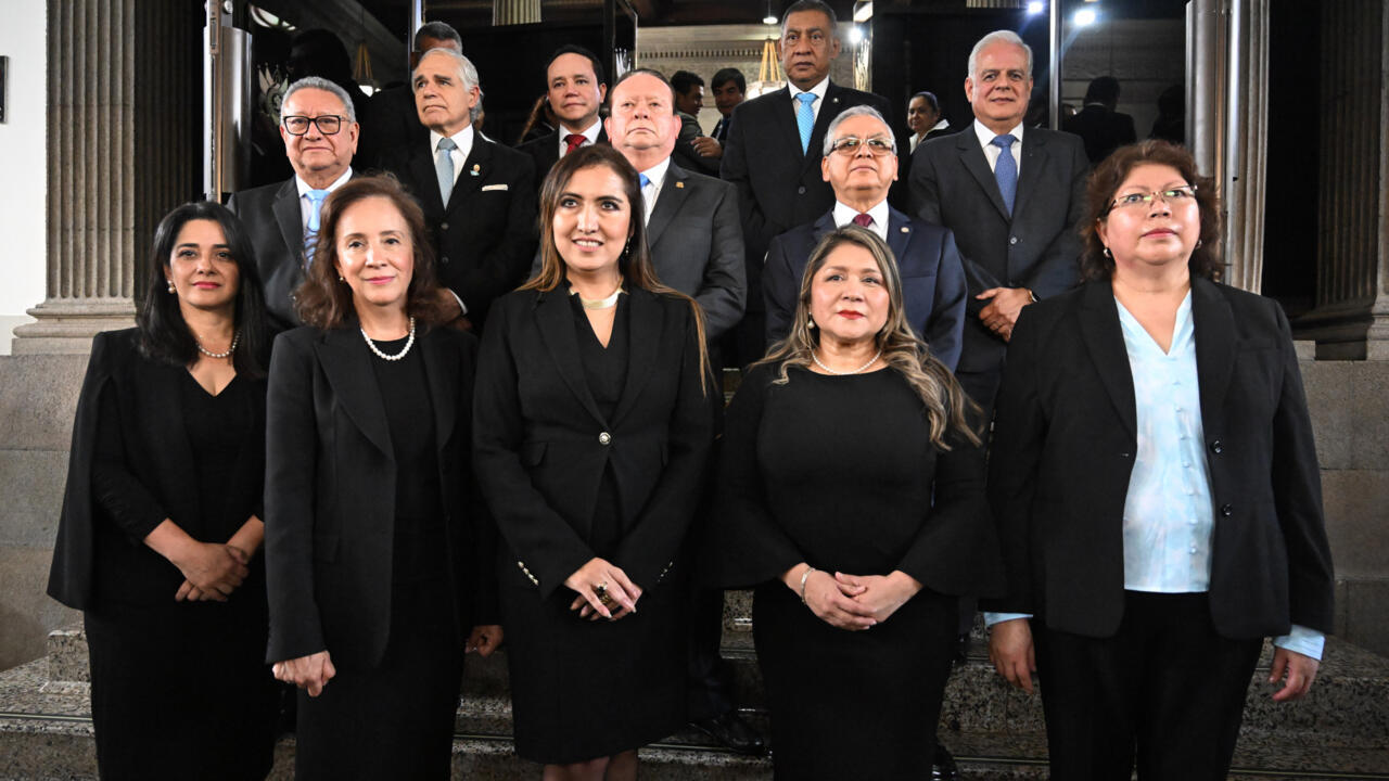 Jueces de la Corte Suprema de Guatemala asumen tras cuestionado proceso de selección