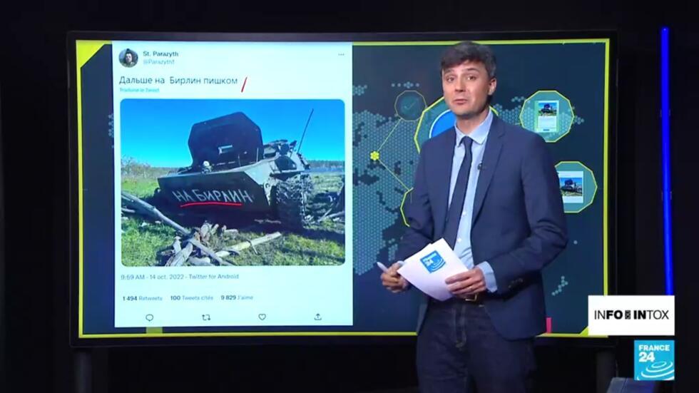 Un extrait de tournage d'un film en Ukraine et les infox s'emballent ...