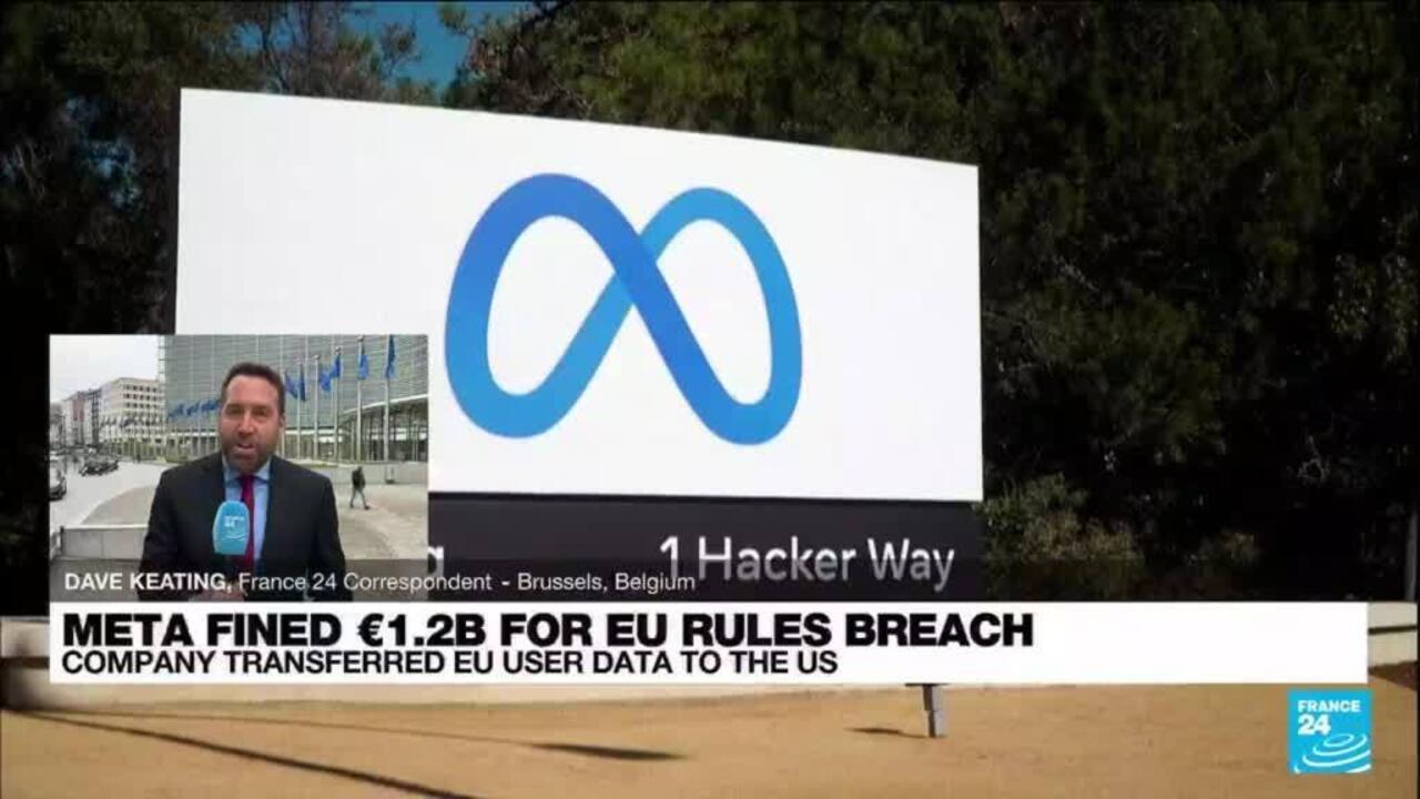 Meta hit with record €1.2 billion fine for violating EU rules on ...
