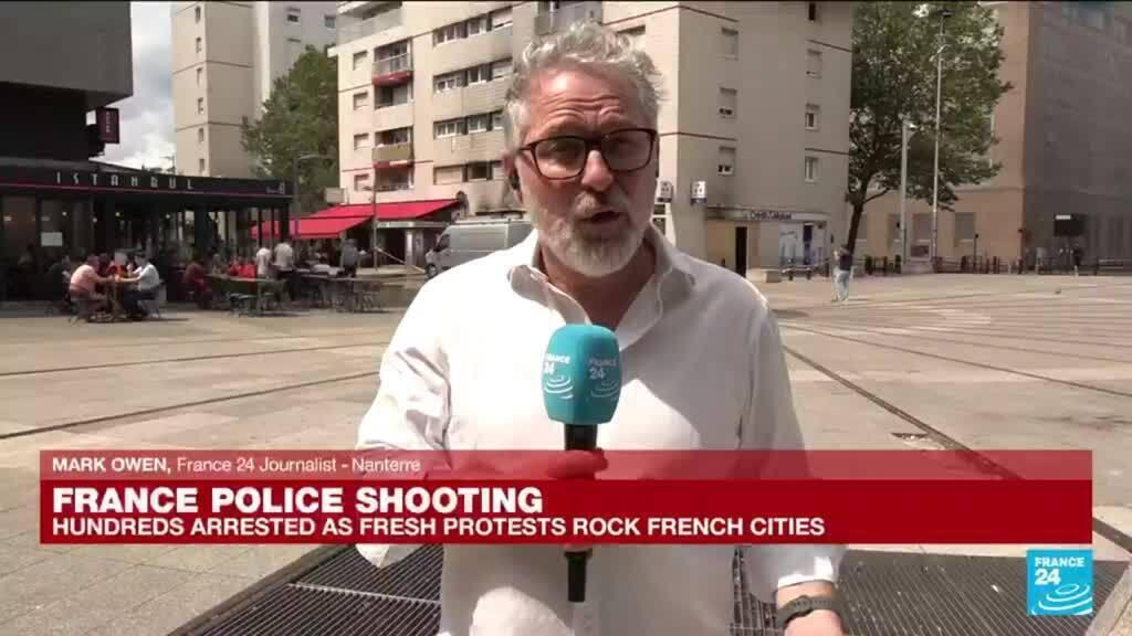 Fourth night of violence in France after deadly police shooting of teen - France 24