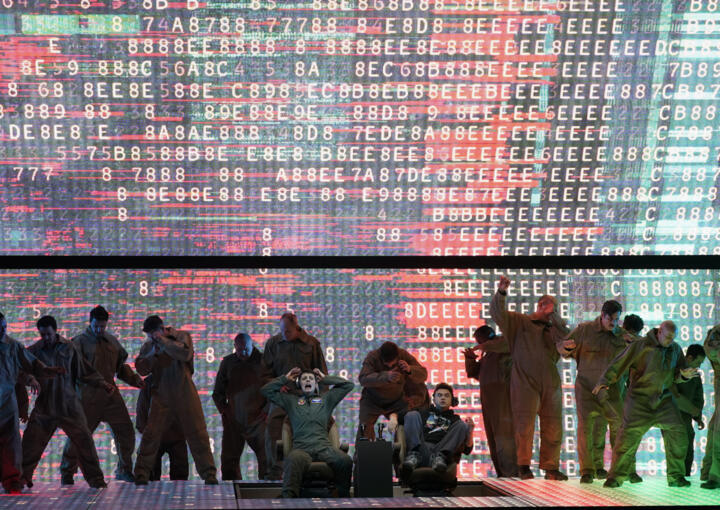 Met Opera opens season with tech-heavy 'Grounded'