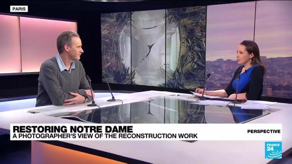 Photographer Tomas van Houtryve on documenting renovation of Notre-Dame Cathedral - Perspective