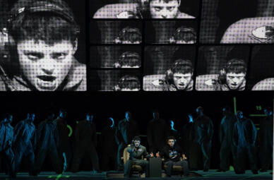 Met Opera opens season with tech-heavy 'Grounded'