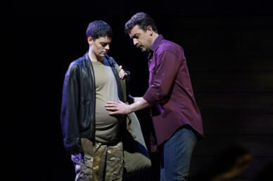 Met Opera opens season with tech-heavy 'Grounded'