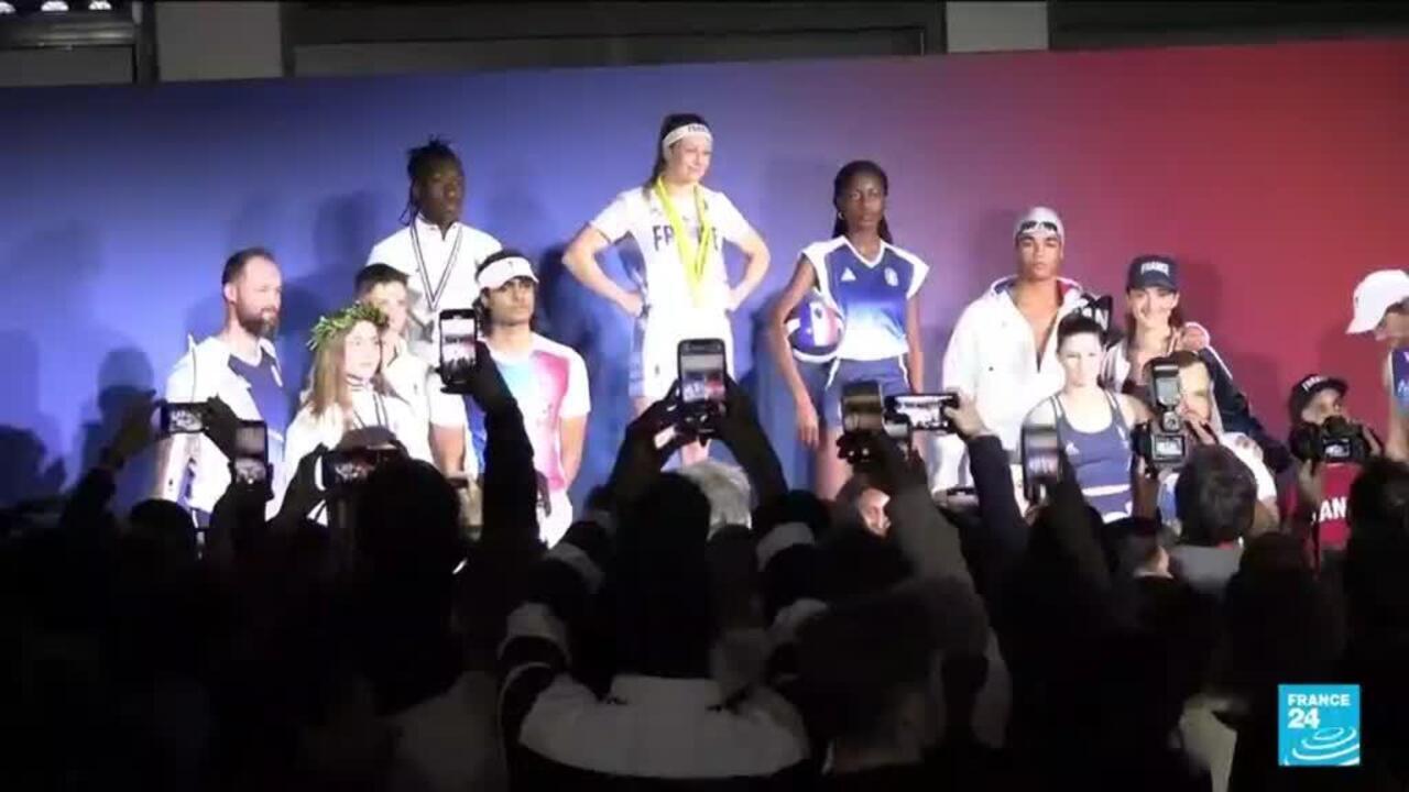 French athletes parade kit for upcoming Olympic games - France 24