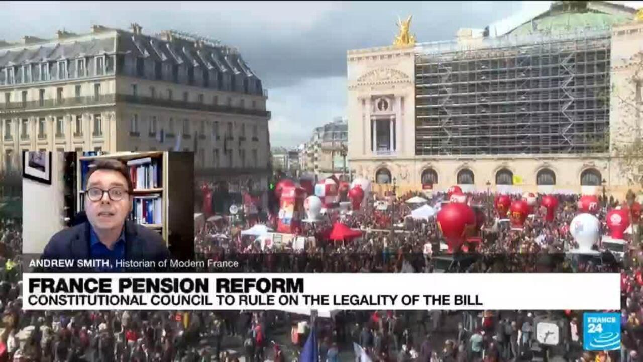 On eve of Constitutional Court decision, French protests reflecting ...