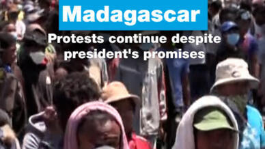 Madagascar: Protests continue despite president's attempts to defuse ...