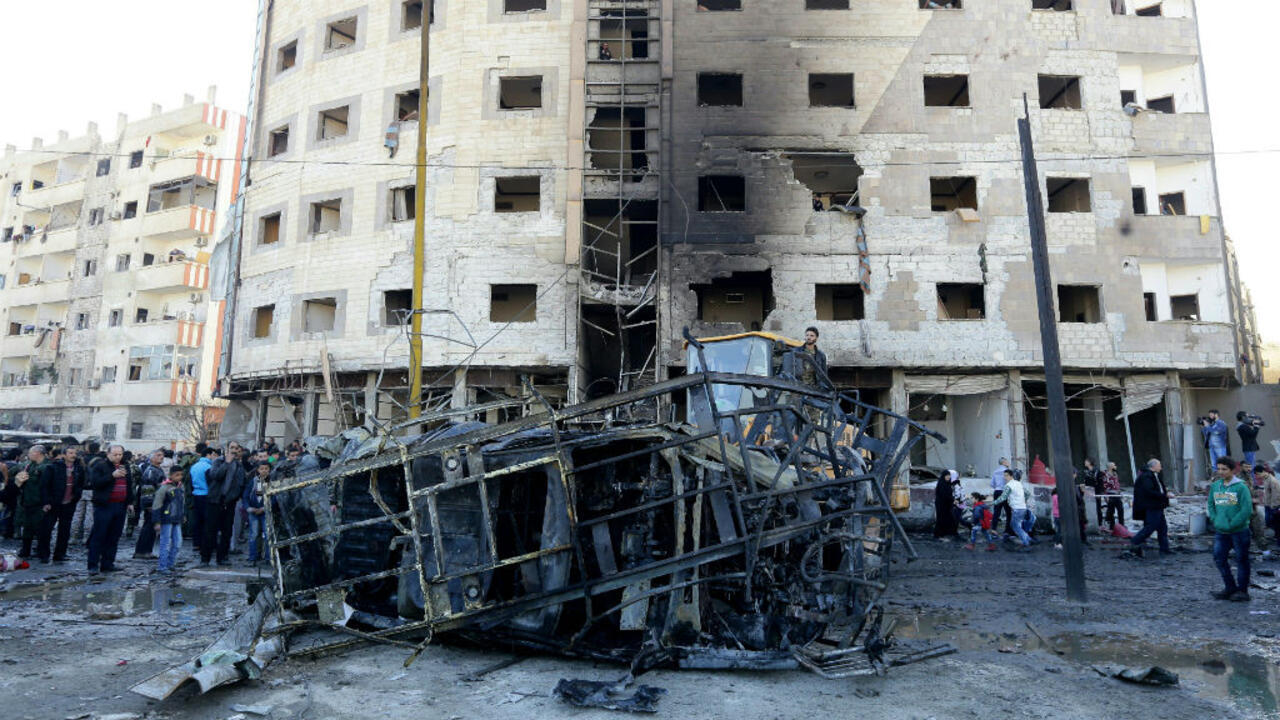 Syria peace talks hit obstacle after deadly Damascus blast