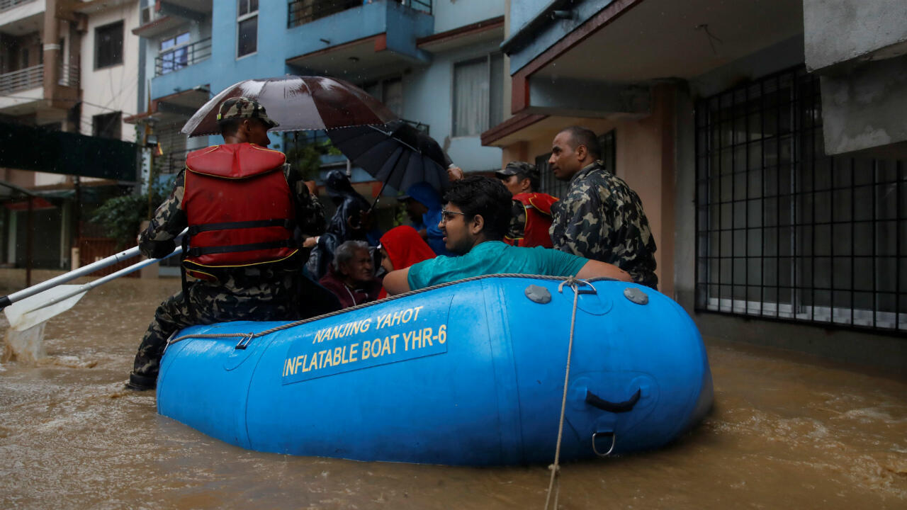 Dozens killed, thousands displaced in Nepal floods