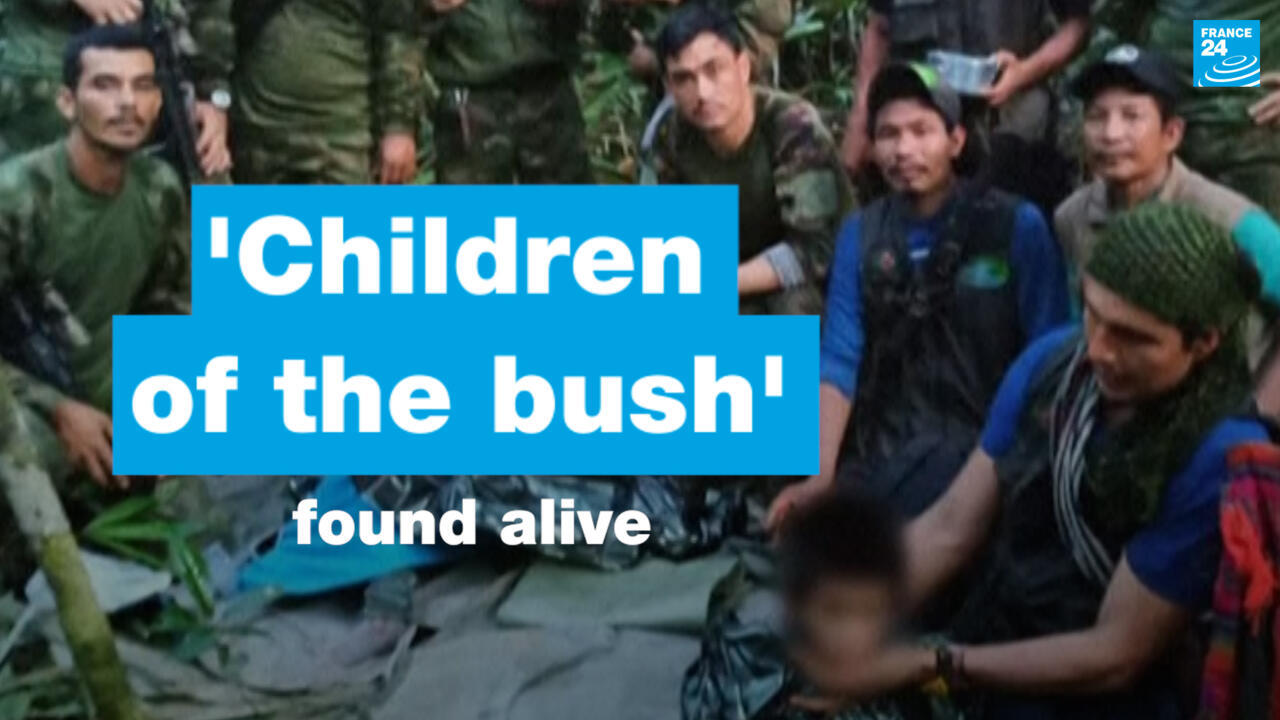 'Children of the bush,' lost 40 days in Colombian Amazon, found alive ...