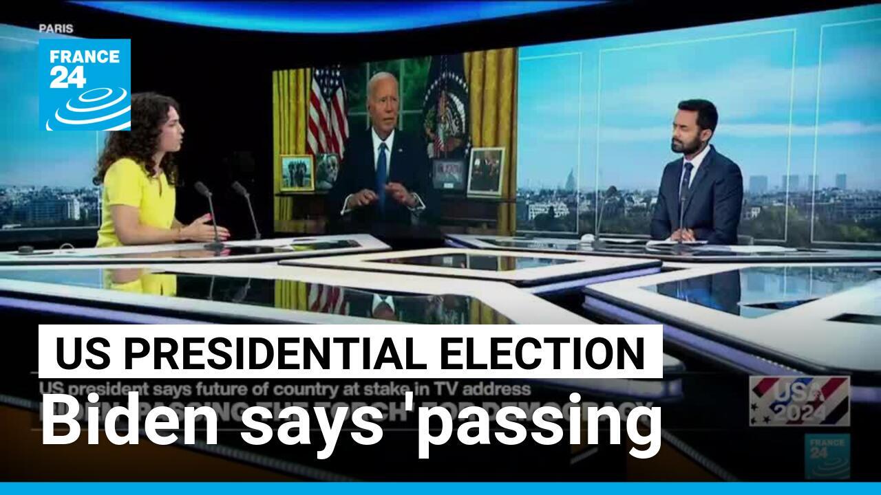 Biden says he's 'passing the torch' to defend democracy in speech from ...