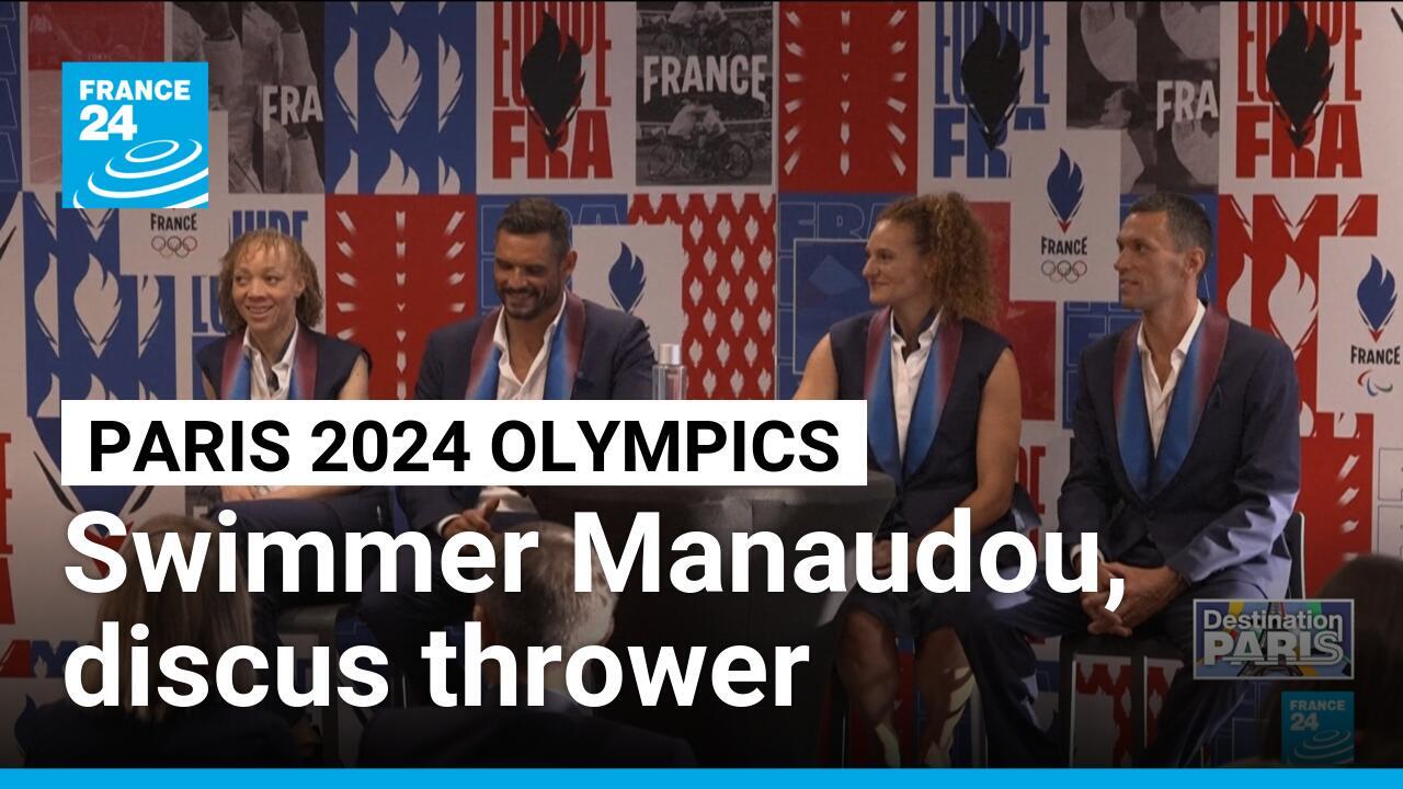 France taps swimmer Manaudou, discus thrower Robert-Michon to bear ...