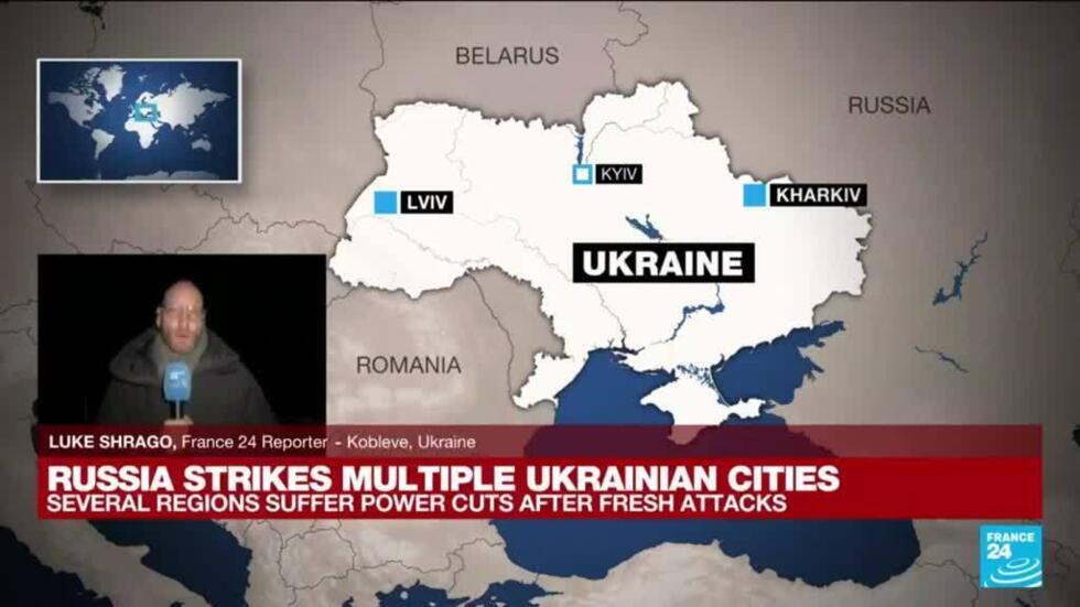 Russia strikes multiple Ukrainian cities, several regions suffer power ...