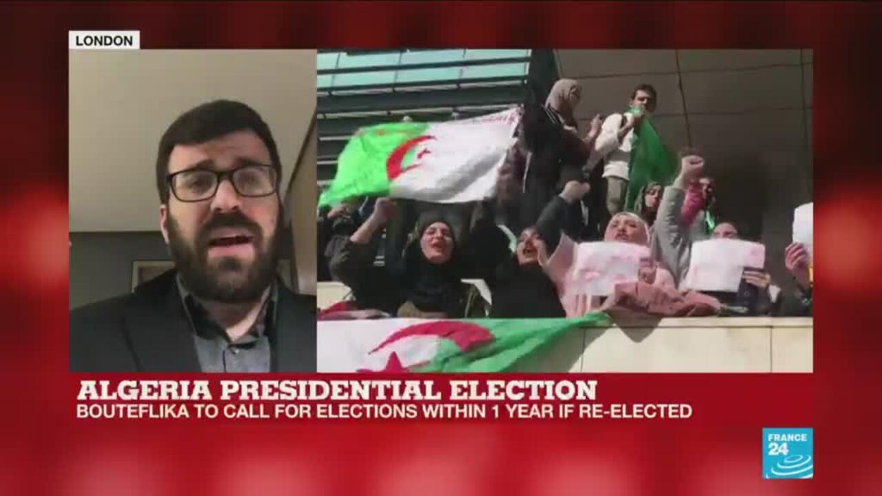 Fresh protests break out as Algeria's Bouteflika submits re-election bid