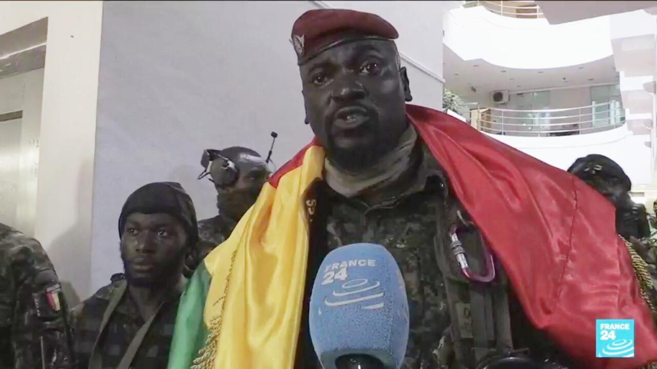 ‘The president is with us,’ Guinea’s coup leader tells FRANCE 24