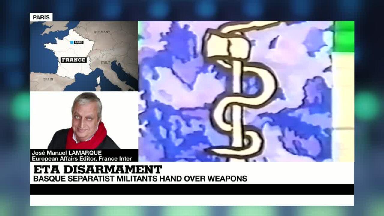 Basque separatists ETA deliver weapons inventory to French police on ...