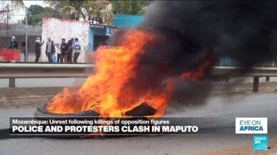 Mozambique: Police and protesters clash in Maputo after disputed ...