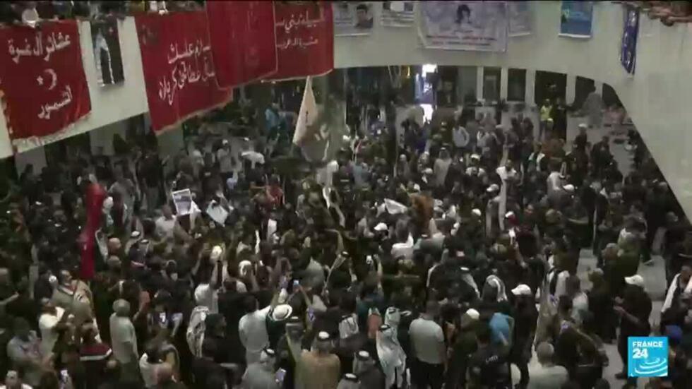 Iraq tensions soar as thousands join counter-rally against parliament ...