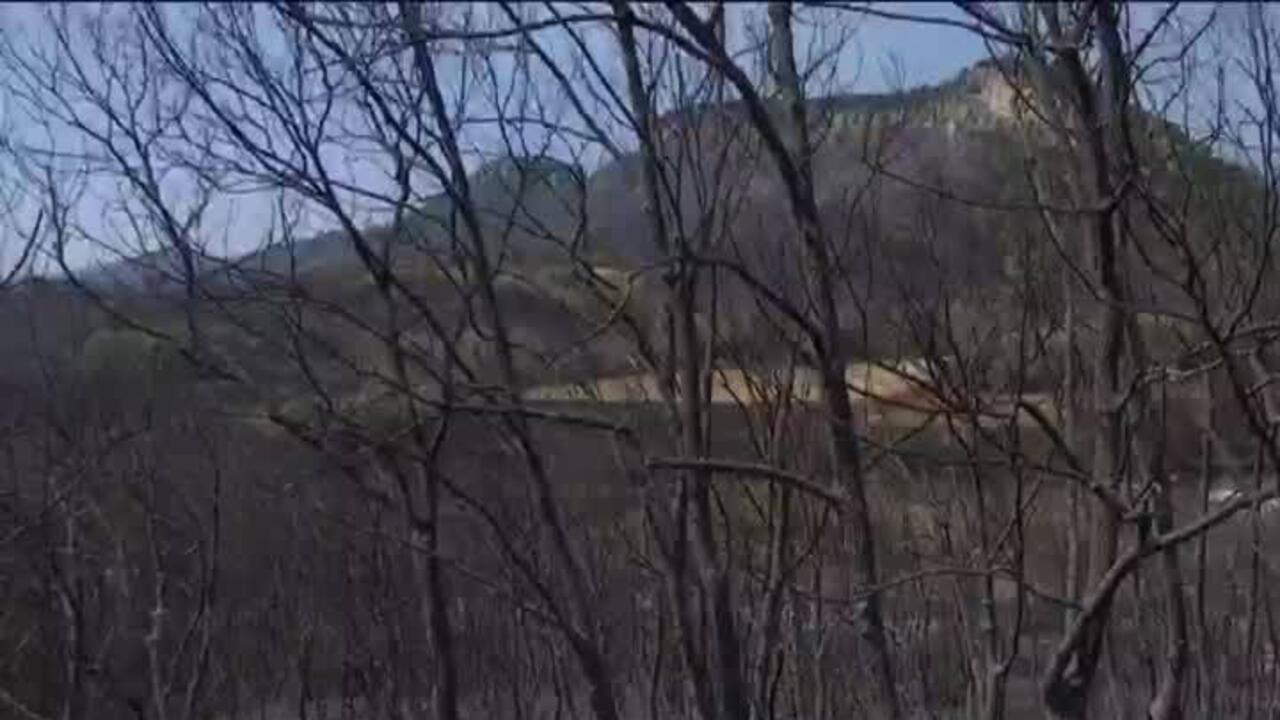 Firefighters in Greece battling 'largest wildfire ever recorded in EU ...